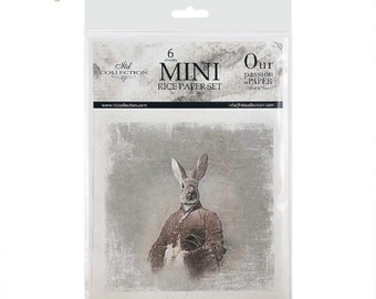 Rice Paper Decoupage RSM 129 Mini Rice Paper Set - Etsy