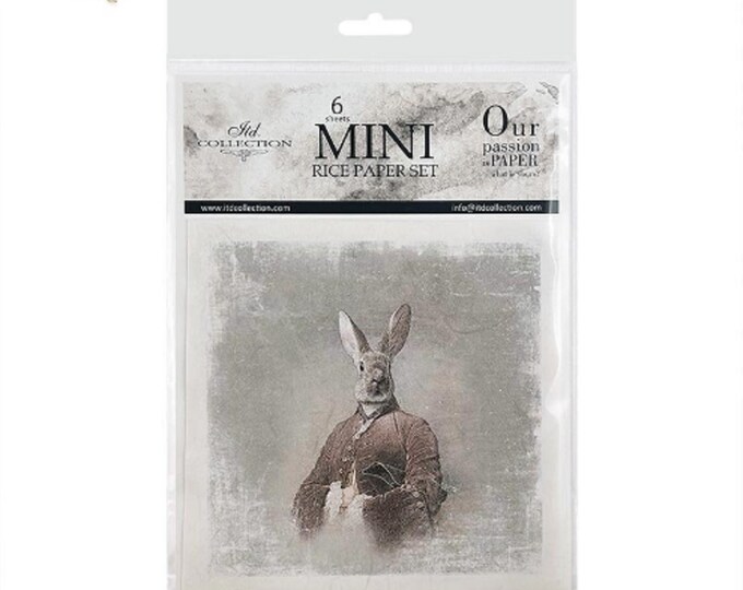 Rice Paper Decoupage RSM 129 Mini Rice Paper Set - Etsy