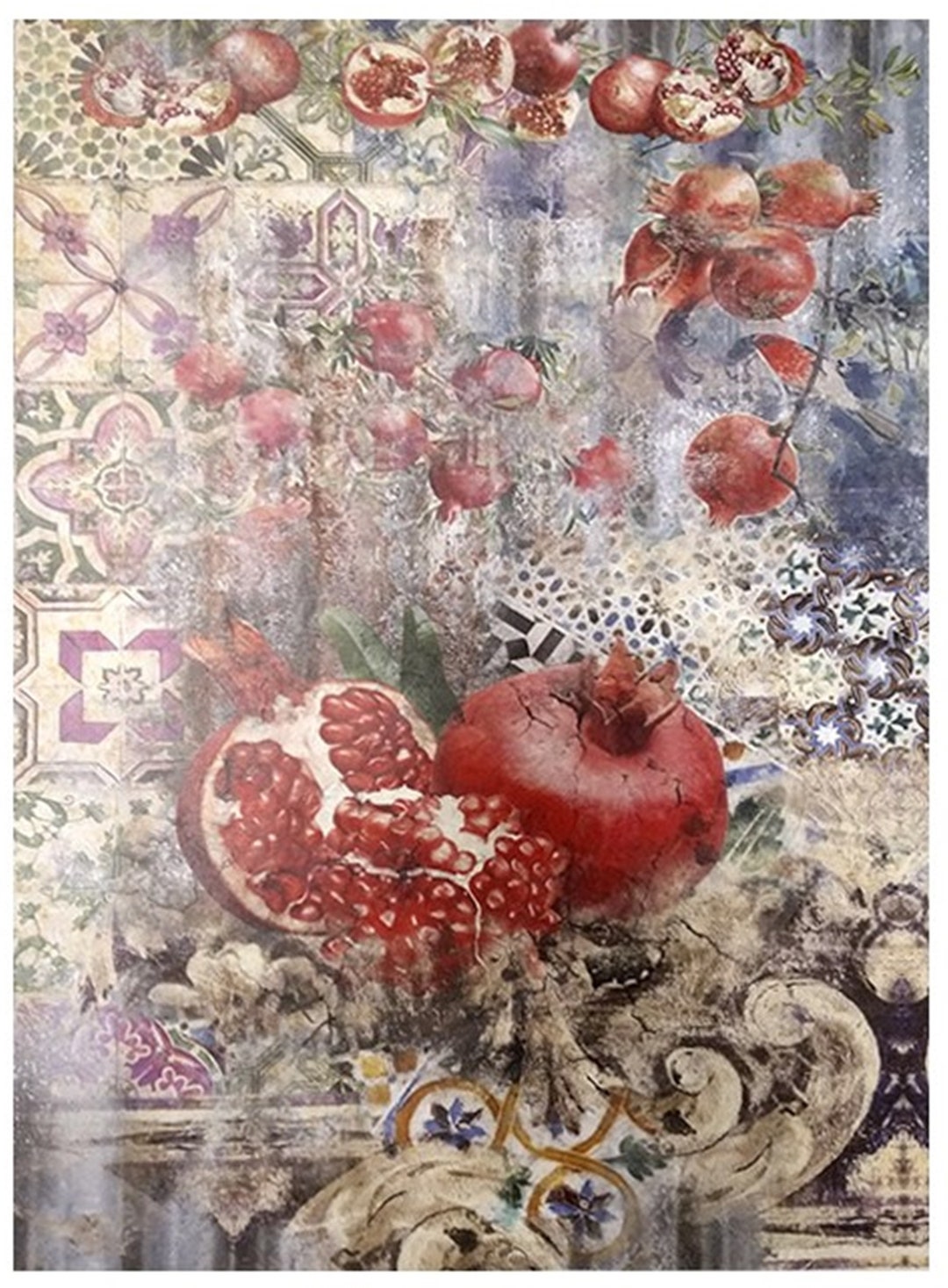 Rice Paper Decoupage A3 660 Cad - Etsy