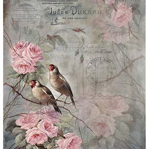 ITD Collection Gothic Portrait Gallery Rice Paper Decoupage A4 - Etsy