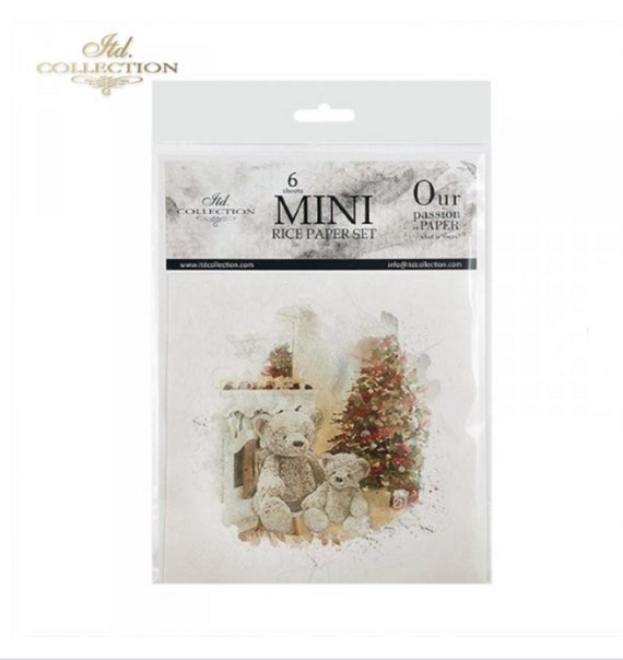 Rice Paper Decoupage RSM 025 Mini Rice Paper Set | Etsy