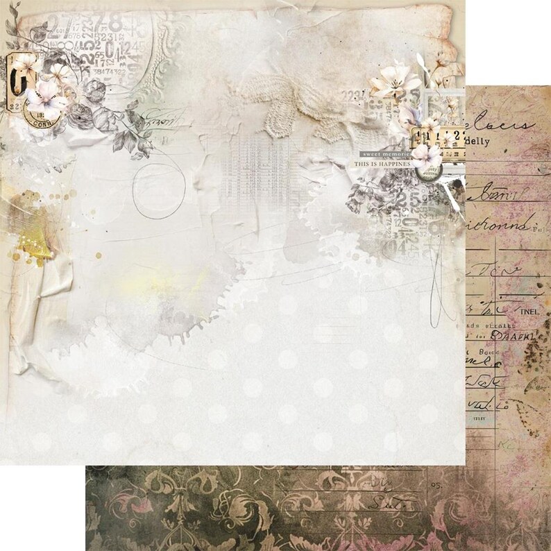 Scrapbook Paper Pad 12 X 12 Natural Beauty - Etsy