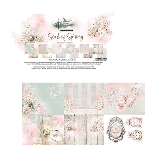 Scrapbook Paper Pad 12 X 12 Soul of Spring - Etsy