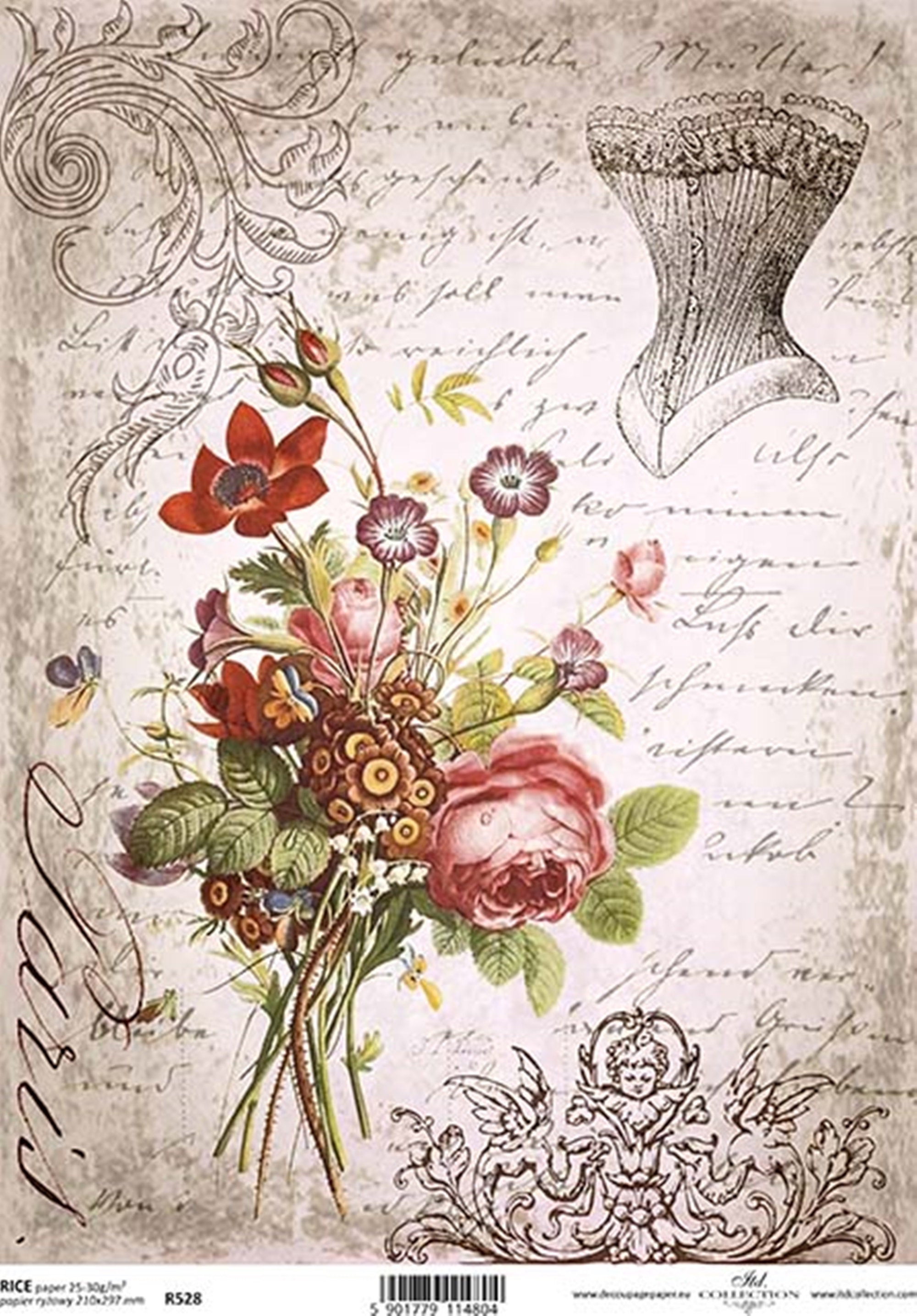 Rice Paper Decoupage A4 R 0528 | Etsy