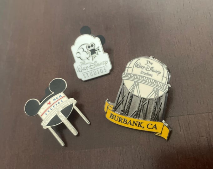3 Walt Disney Studios / MGM Studios PINS! All Three in Like New ...