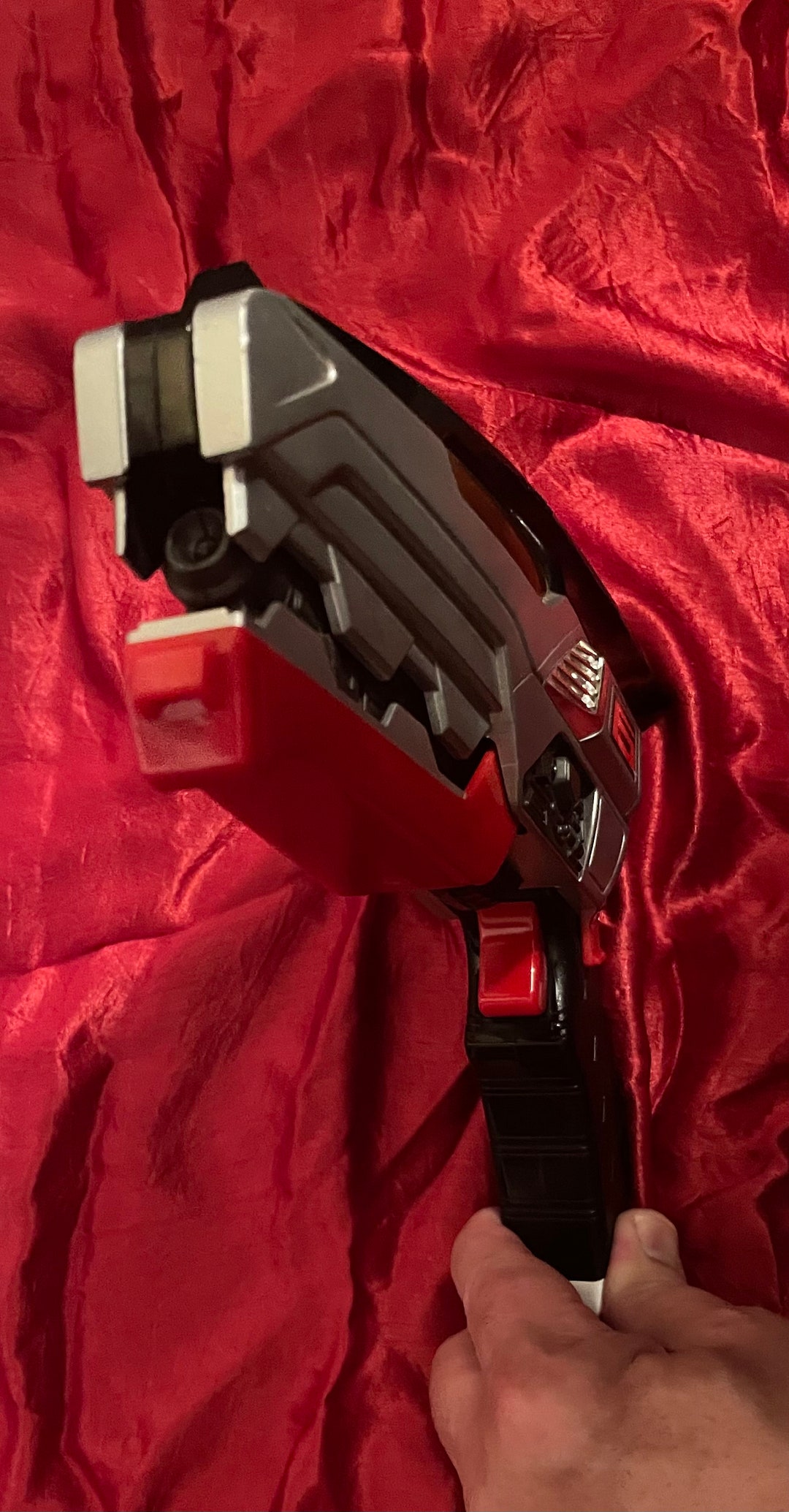 2001 VTG Bandai Power Ranger Time Force Quantum Ranger Defender Blaster ...
