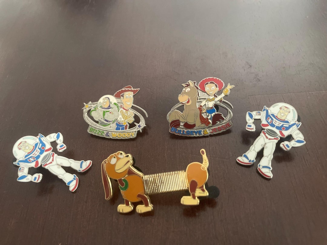 5 TOY STORY PINS Walt Disney World Disney Studios Disneyworld Disney ...