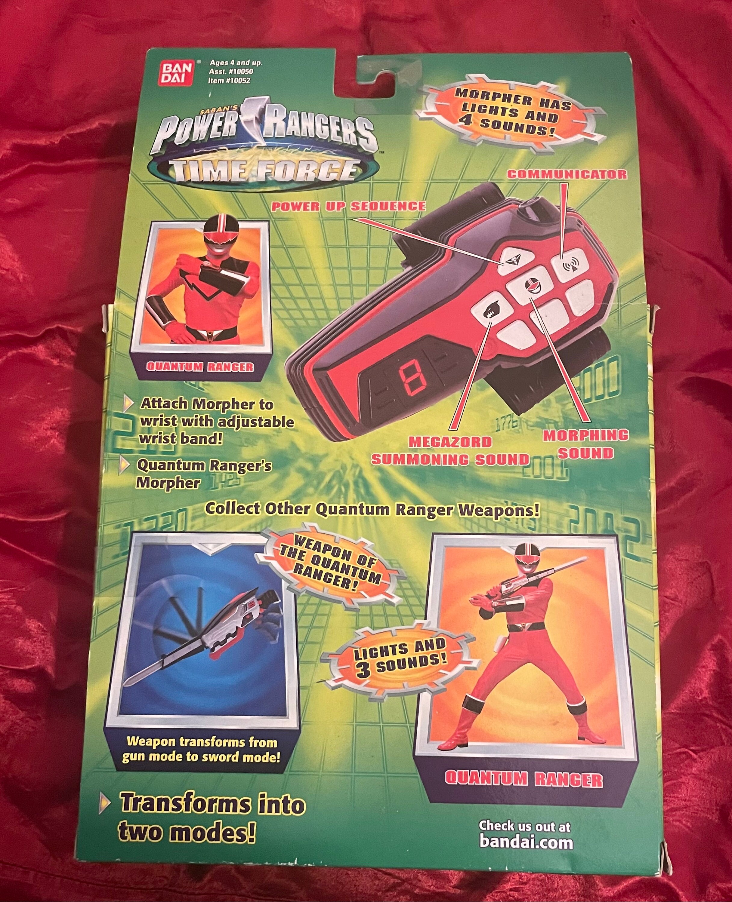 Power Rangers Time Force Quantum Morpher NEW IN BOX That's Right, New ...