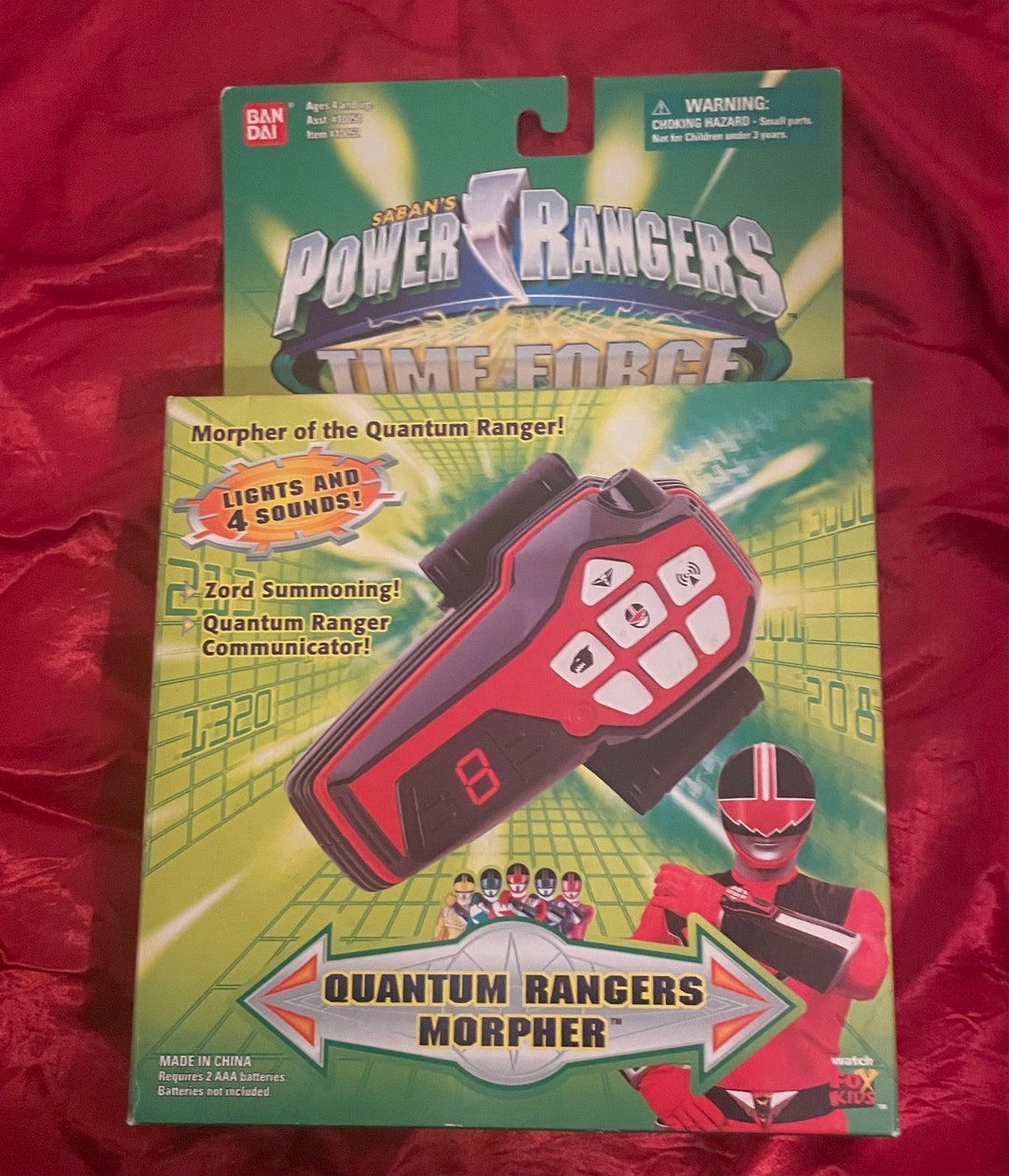 Power Rangers Time Force Quantum Morpher NEW IN BOX! Made by Bandai in ...