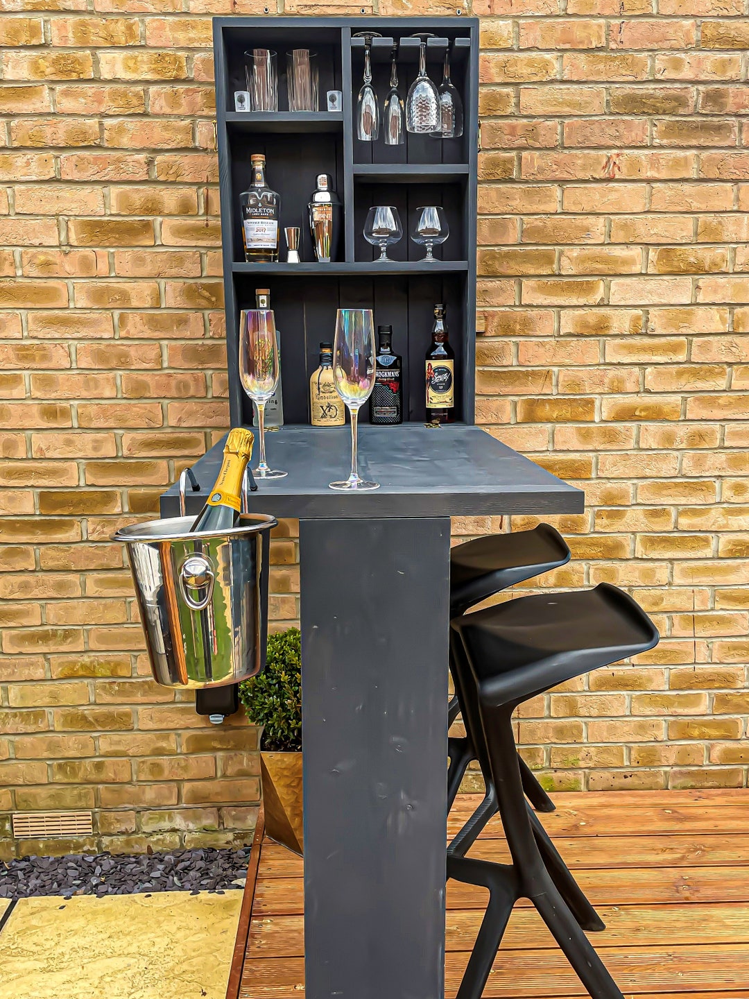 Garden Bar Wall Mounted. - Etsy