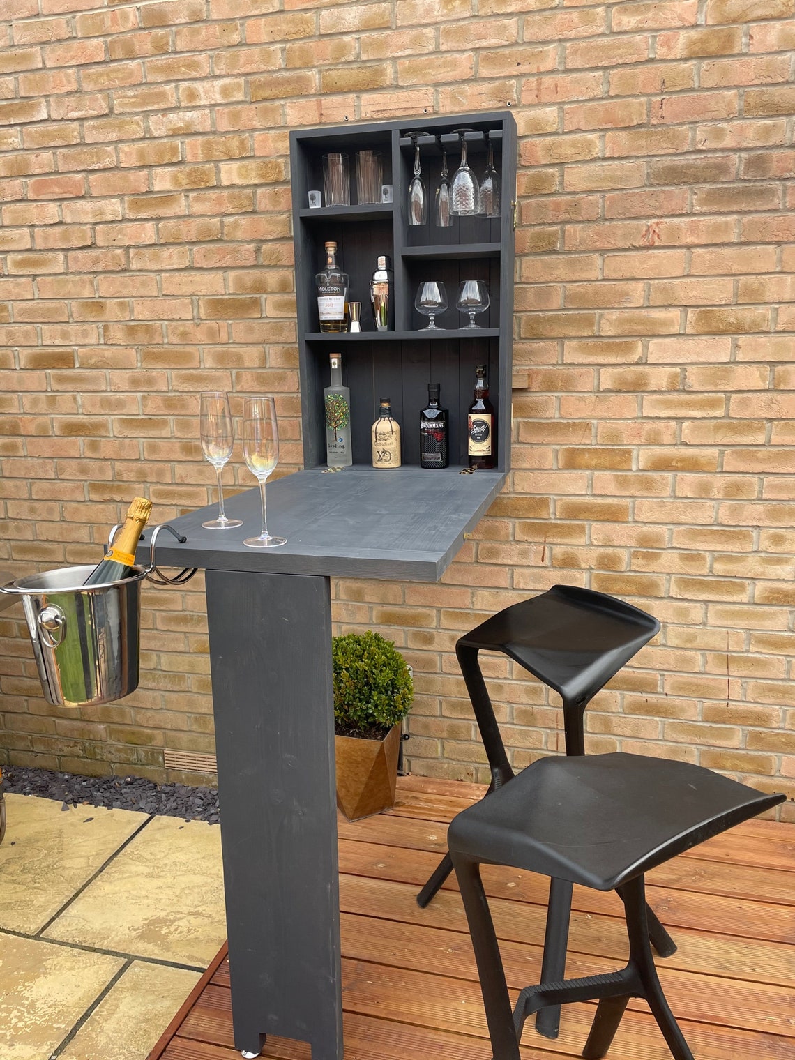 Garden Bar Wall Mounted. - Etsy