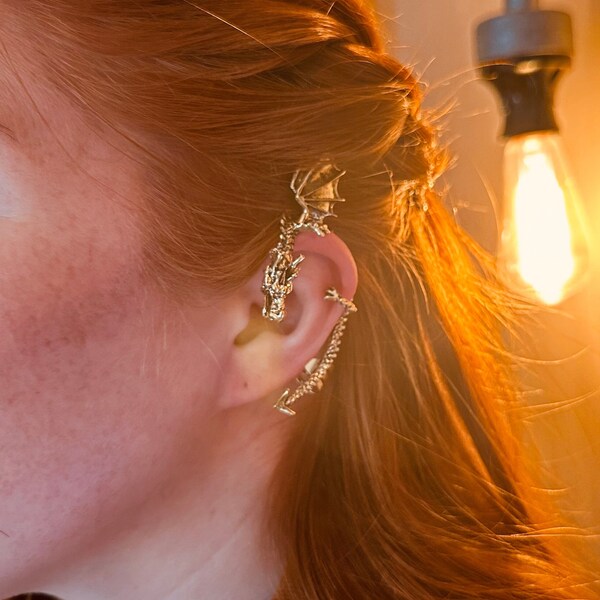 Dragon Ear Cuff - Etsy