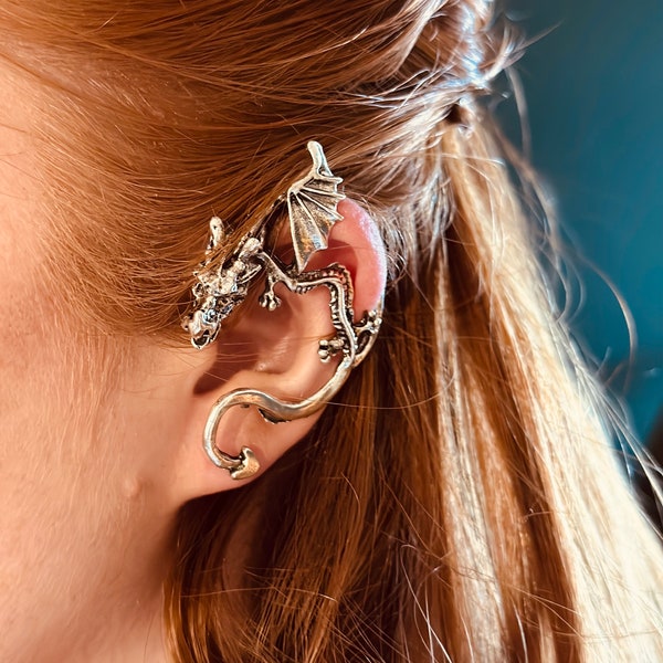 Dragon Ear Cuff - Etsy