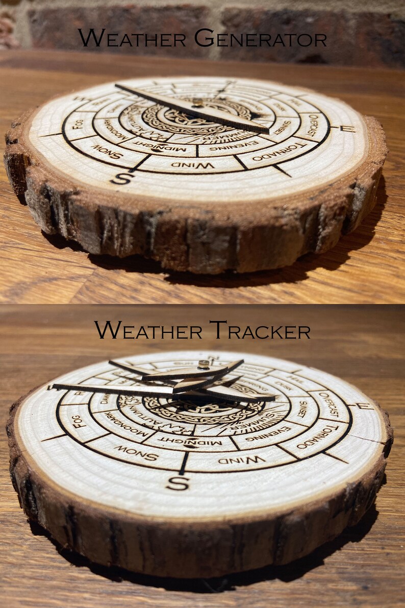 RPG Weather Generator & Tracker Spinner Dungeon Master | Etsy