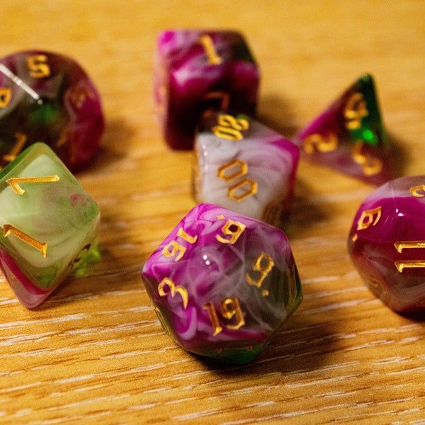 Polyhedral Dice Set - Etsy