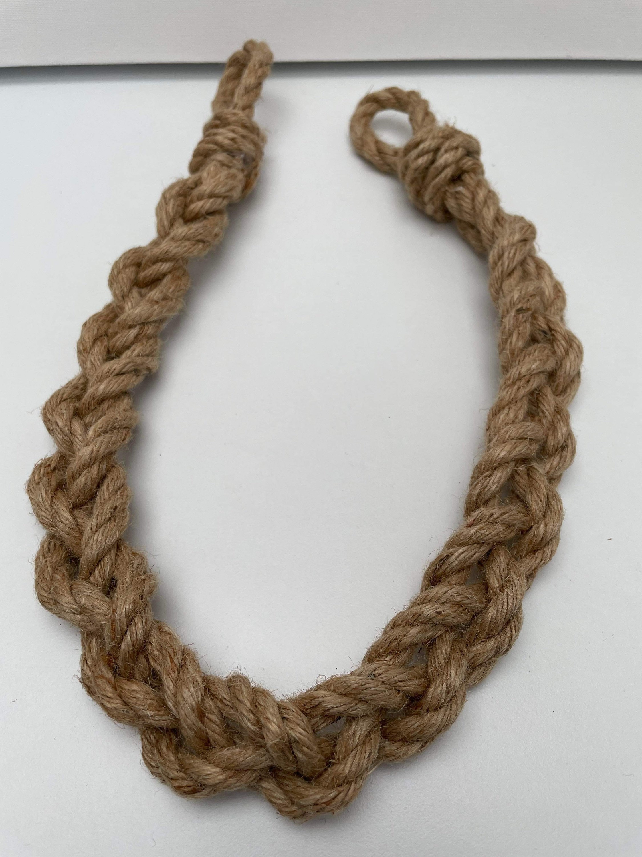 Jute Rope Curtain Tie Back - Etsy