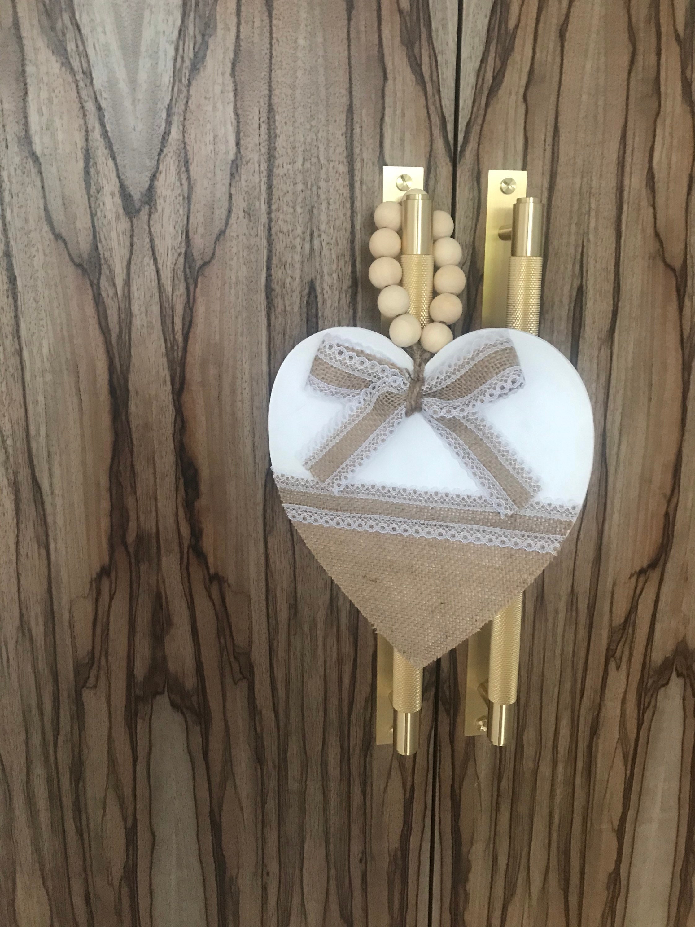 Heart Wall Hanging Simple Handmade Wall Hanging Rustic Wall Hanging - Etsy