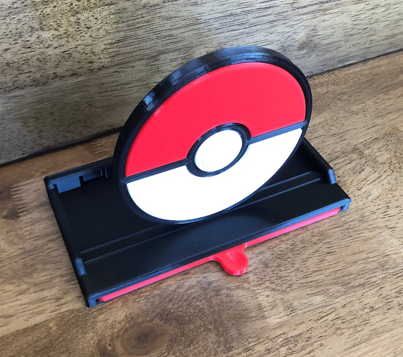 Nintendo Switch Game Holder Pokemon Pokeball Dock Stand Red - Etsy