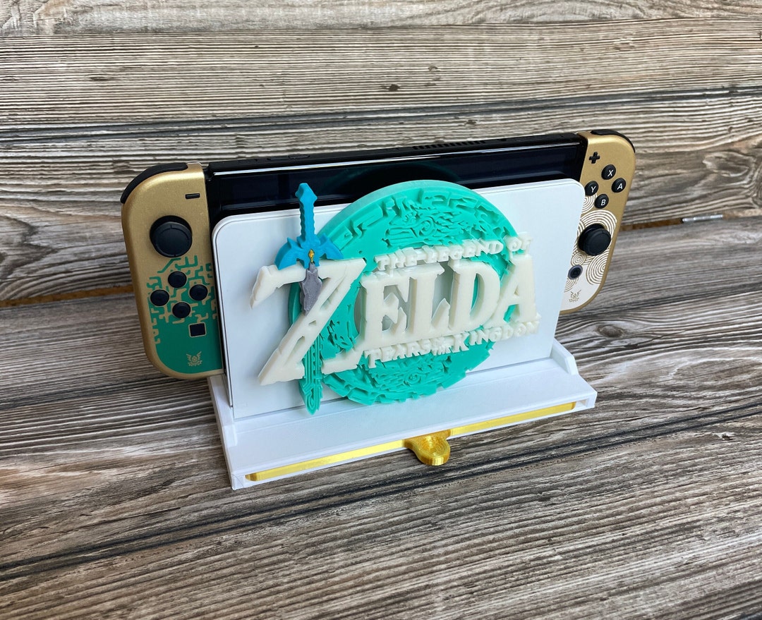 Nintendo Switch Zelda Tears of the Kingdom Game Holder, Dock Stand - Etsy