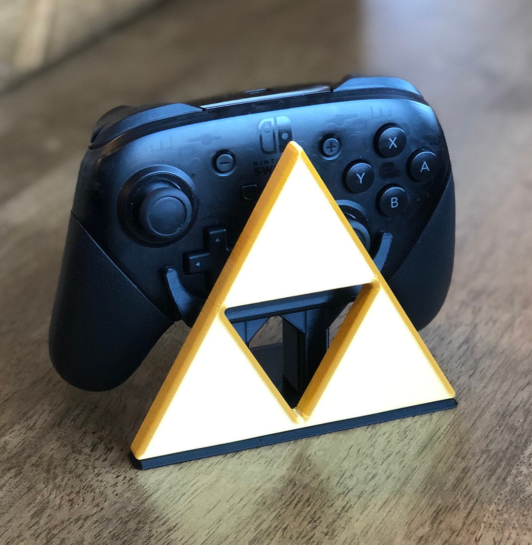 Nintendo Switch - Zelda Triforce - Pro Controller Stand - Etsy