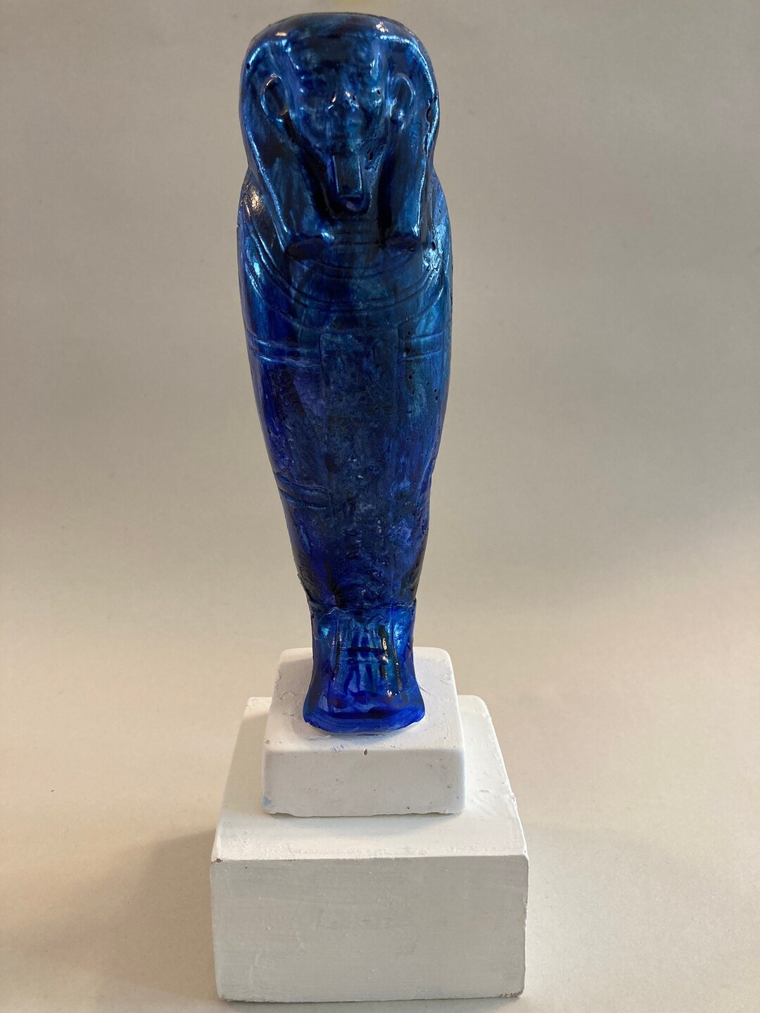 Blue Faience Shabti - Etsy