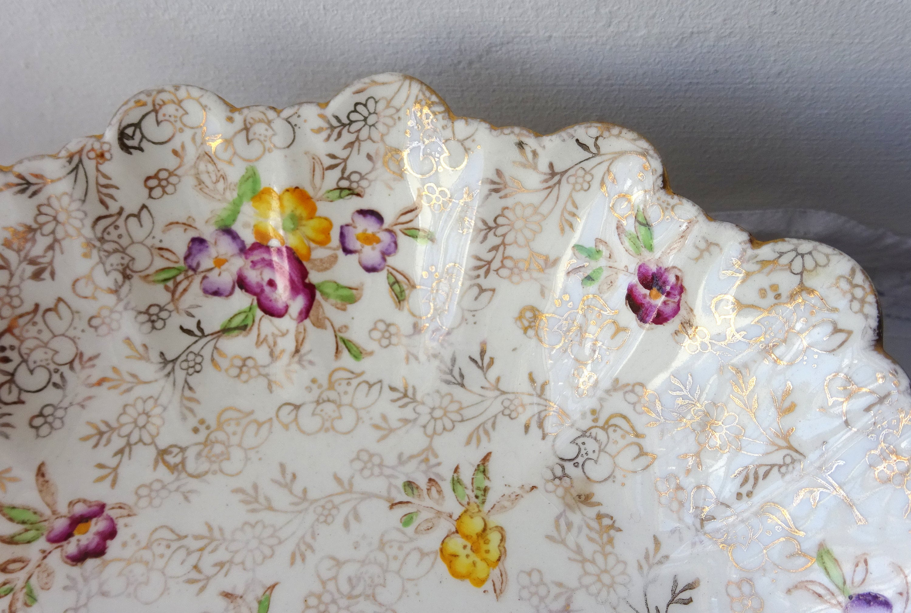 Vintage China Dish James Kent Ltd Longton Pearl Delight - Etsy