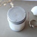 Antique American Milk Glass Face Cream Pot With Screw on Zinc Lid ...