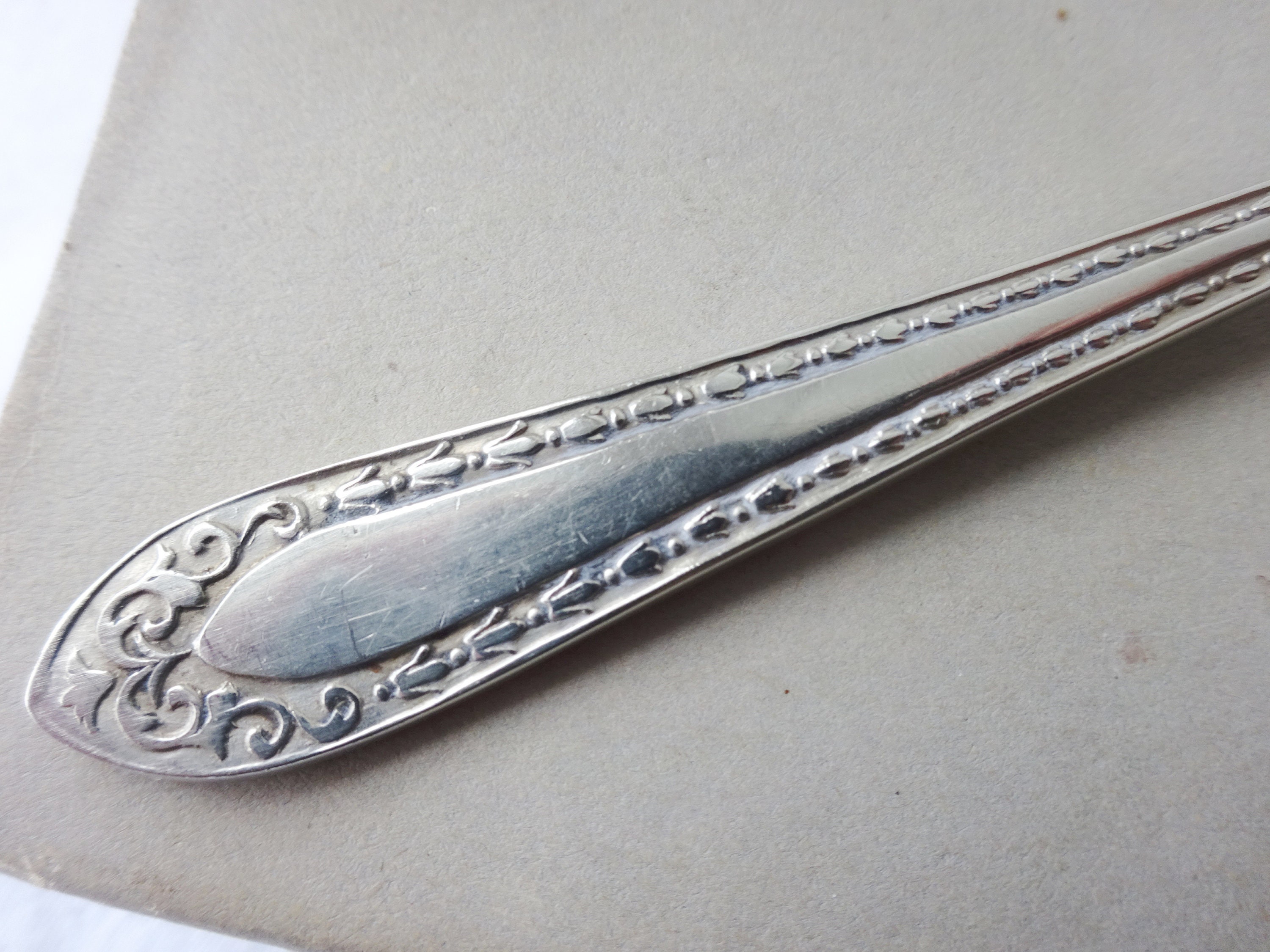 Antique Silver Plated Pickle Fork ~ Silva by Potter Sheffield ...