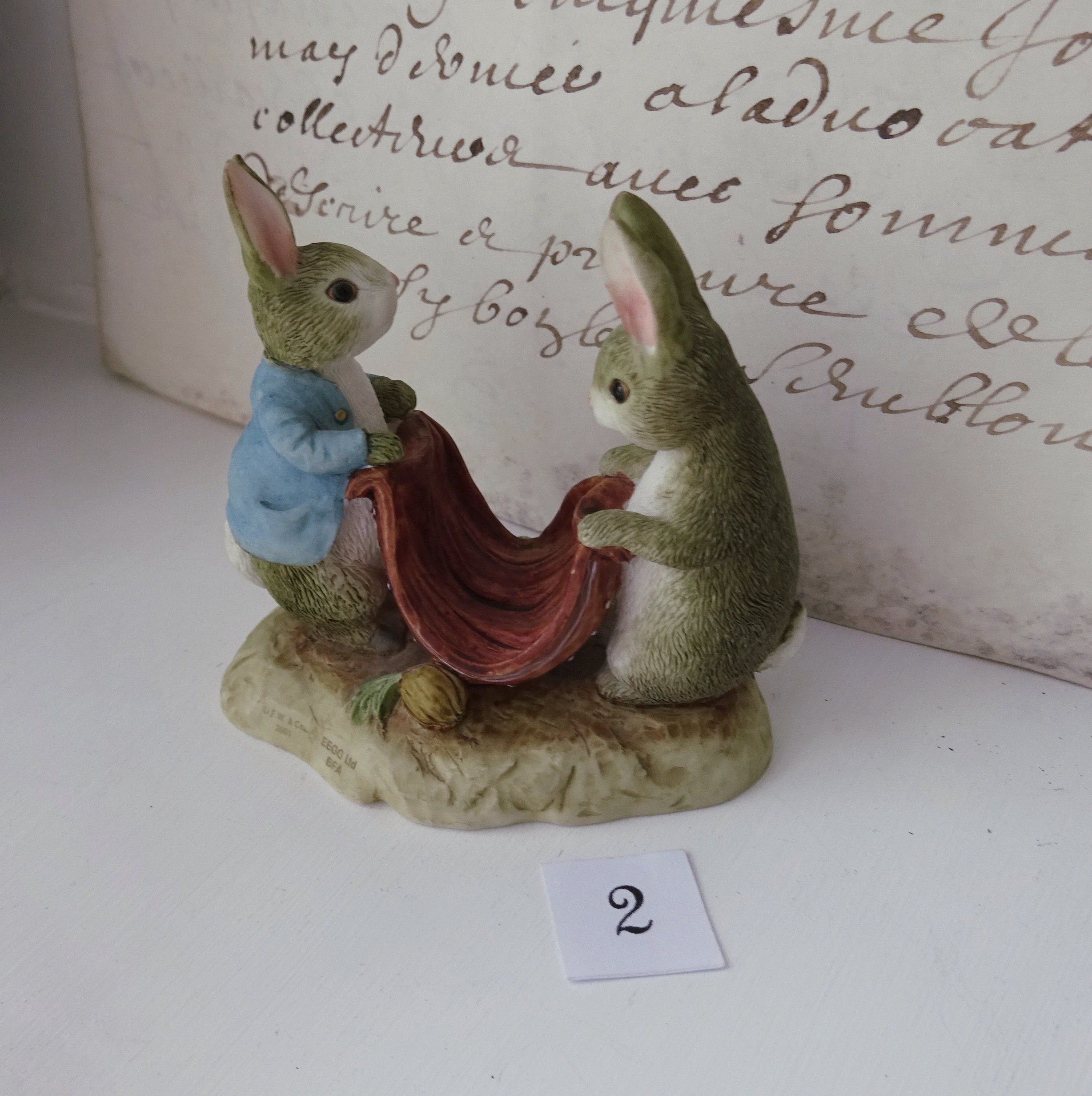 Vintage Beatrix Potter Figurines World of Beatrix Potter Matt Stone ...
