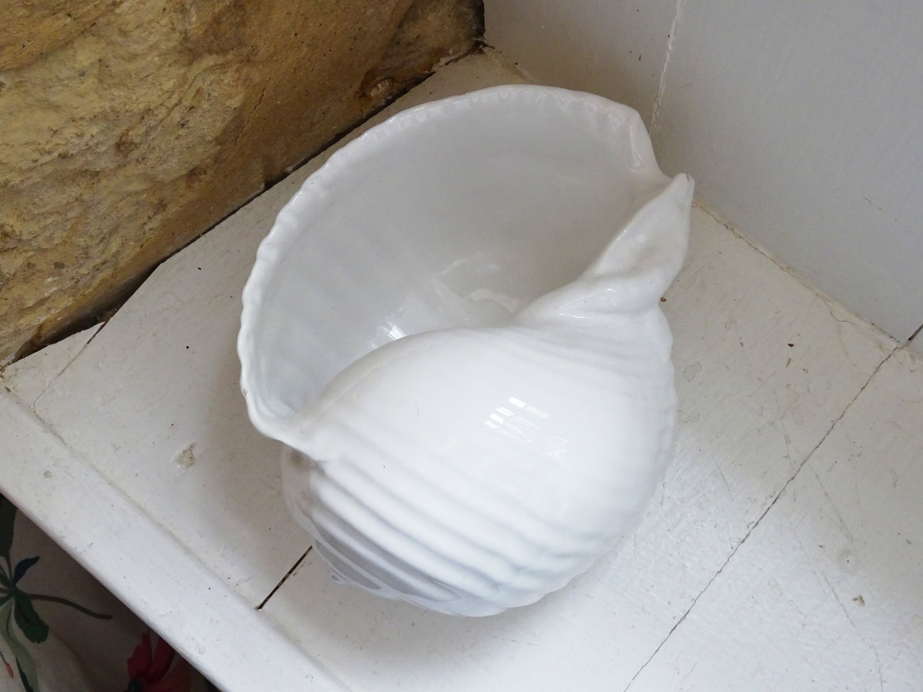Vintage White China Shell Shaped Planter White Shell - Etsy UK