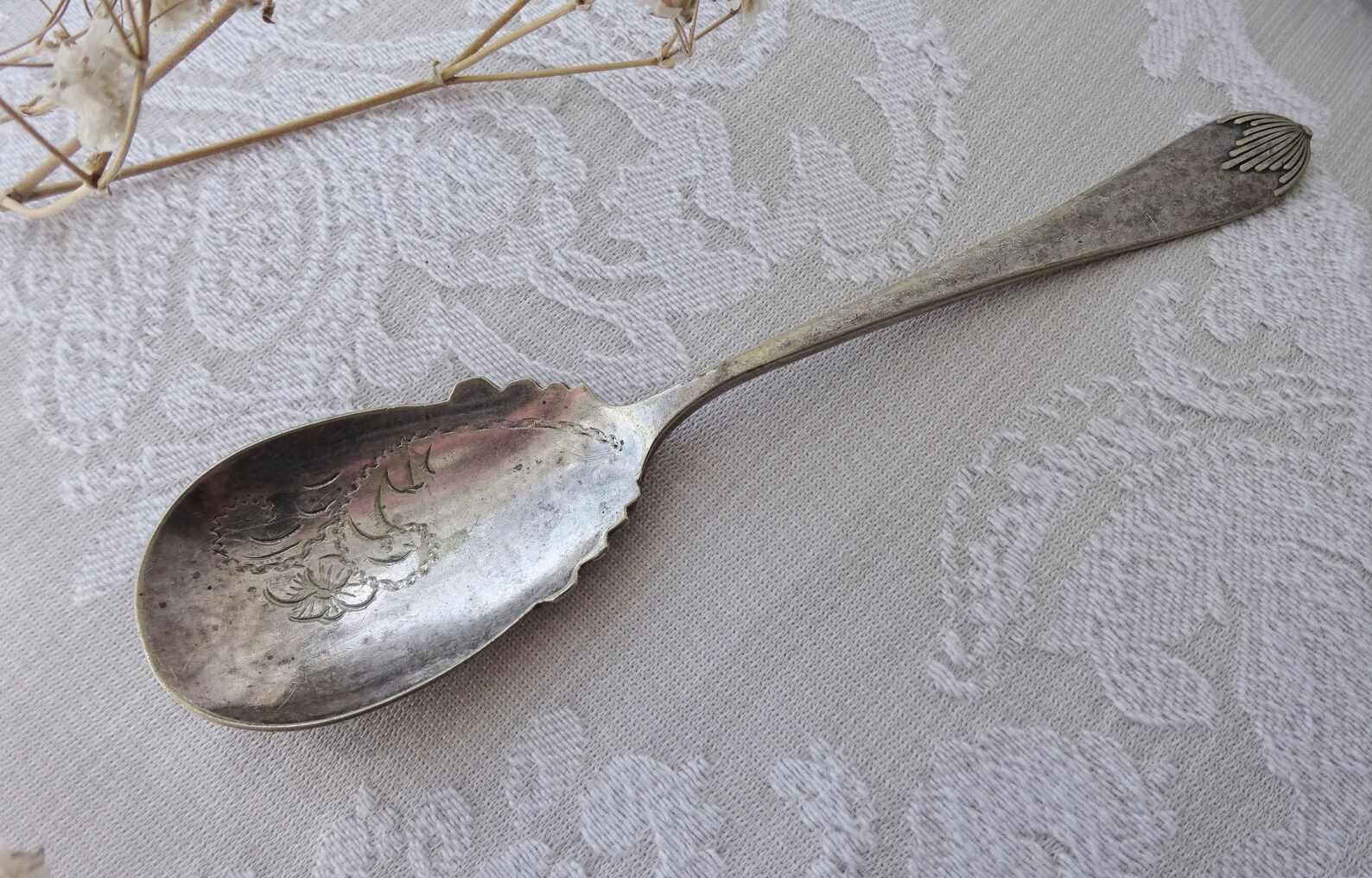 Antique Silver Plated Jam Spoons Price is for One Spoon - Etsy UK