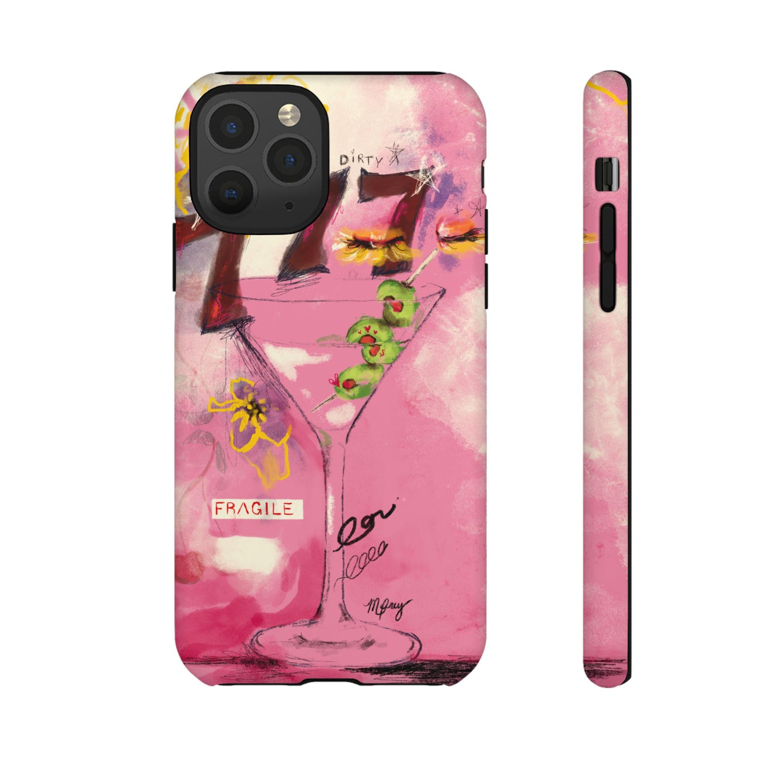 Extra Dirty Phone Case Pink - Etsy