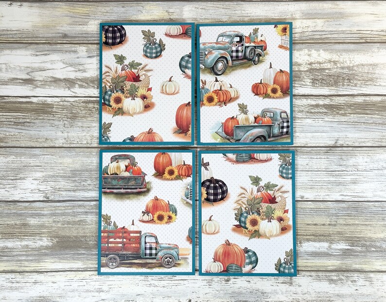 Fall Note Cards Fall Cards Fall Stationery Autumn Cards - Etsy