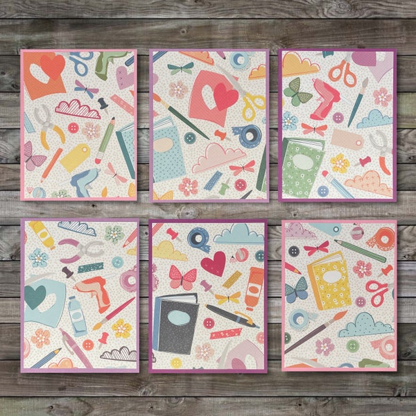 School Note Cards - Etsy