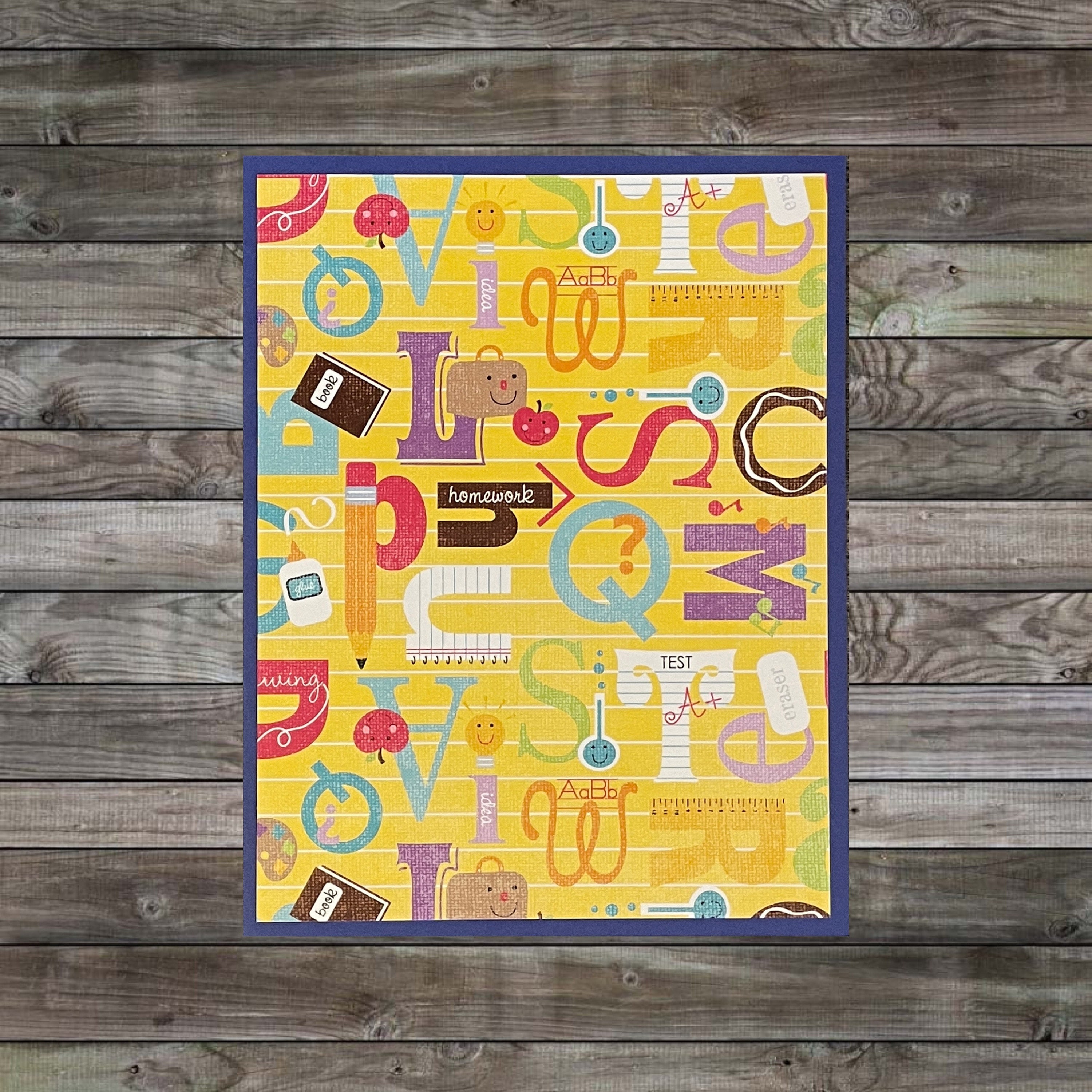 Back to School Cards, Back to School Note Cards, Teacher Appreciation ...