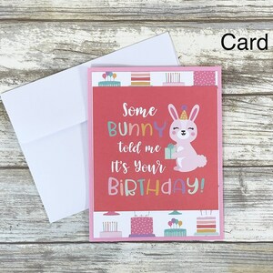 Birthday Note Card, Birthday Card for Kids, Birthday Card for Her, Girl ...
