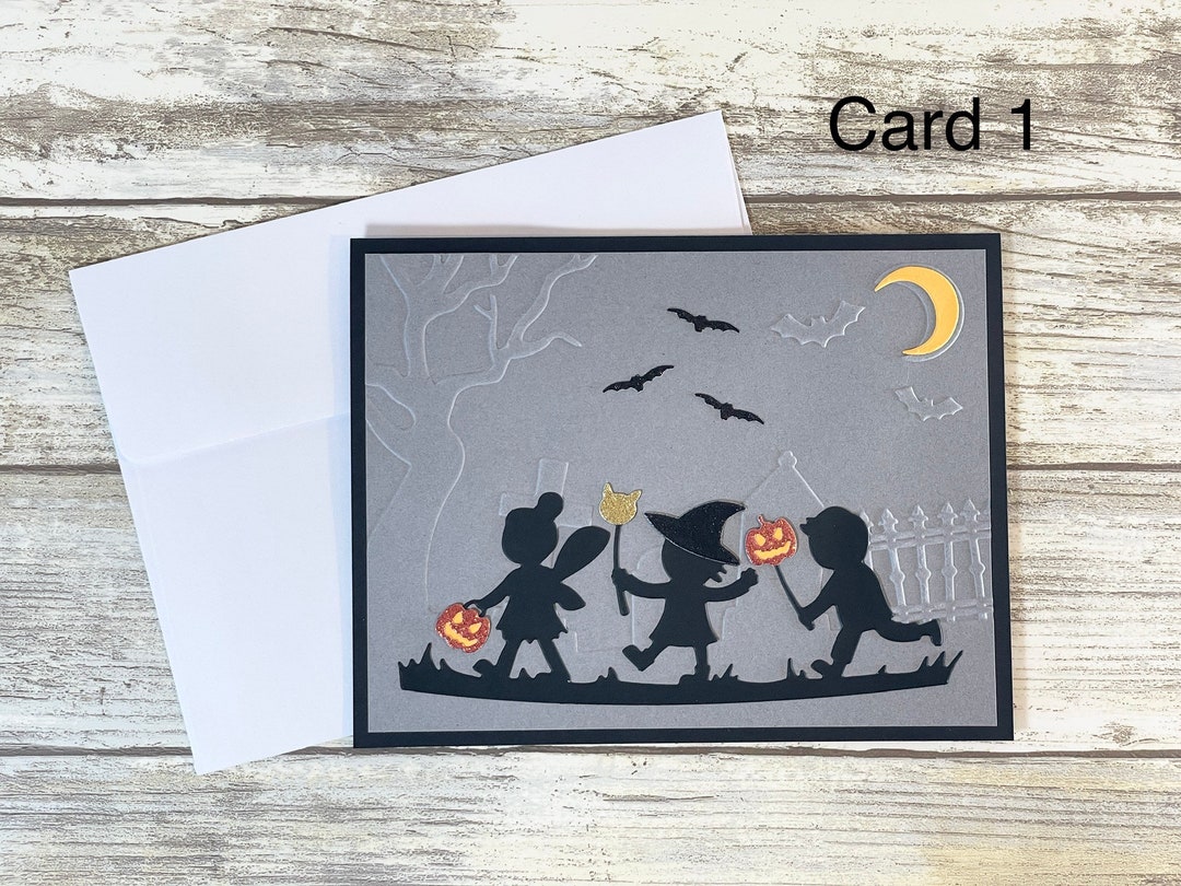 Halloween Card, Halloween Greeting Card, Halloween Card for Kids ...