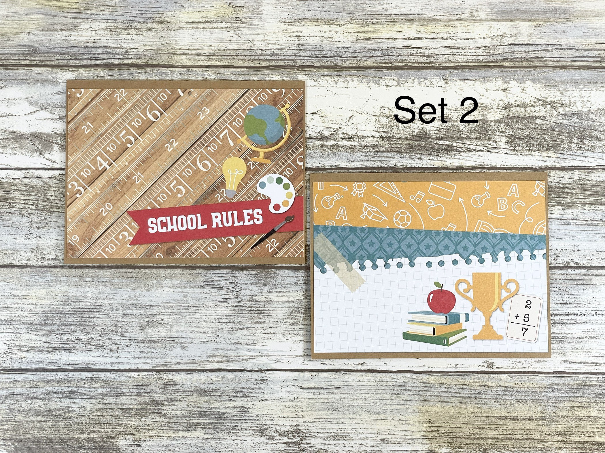 Back to School Cards, Back to School Note Cards, Teacher Appreciation ...