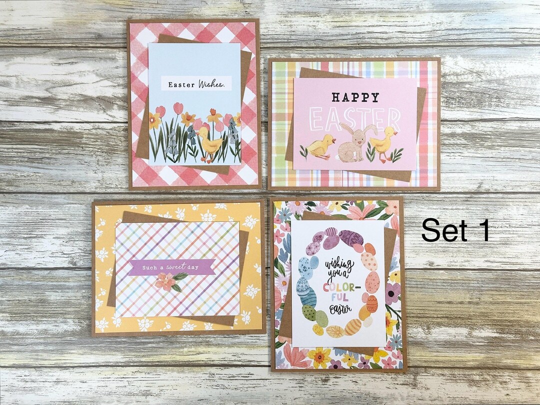 Easter Cards, Easter Note Cards, Easter Cards for Kids, Spring Cards ...