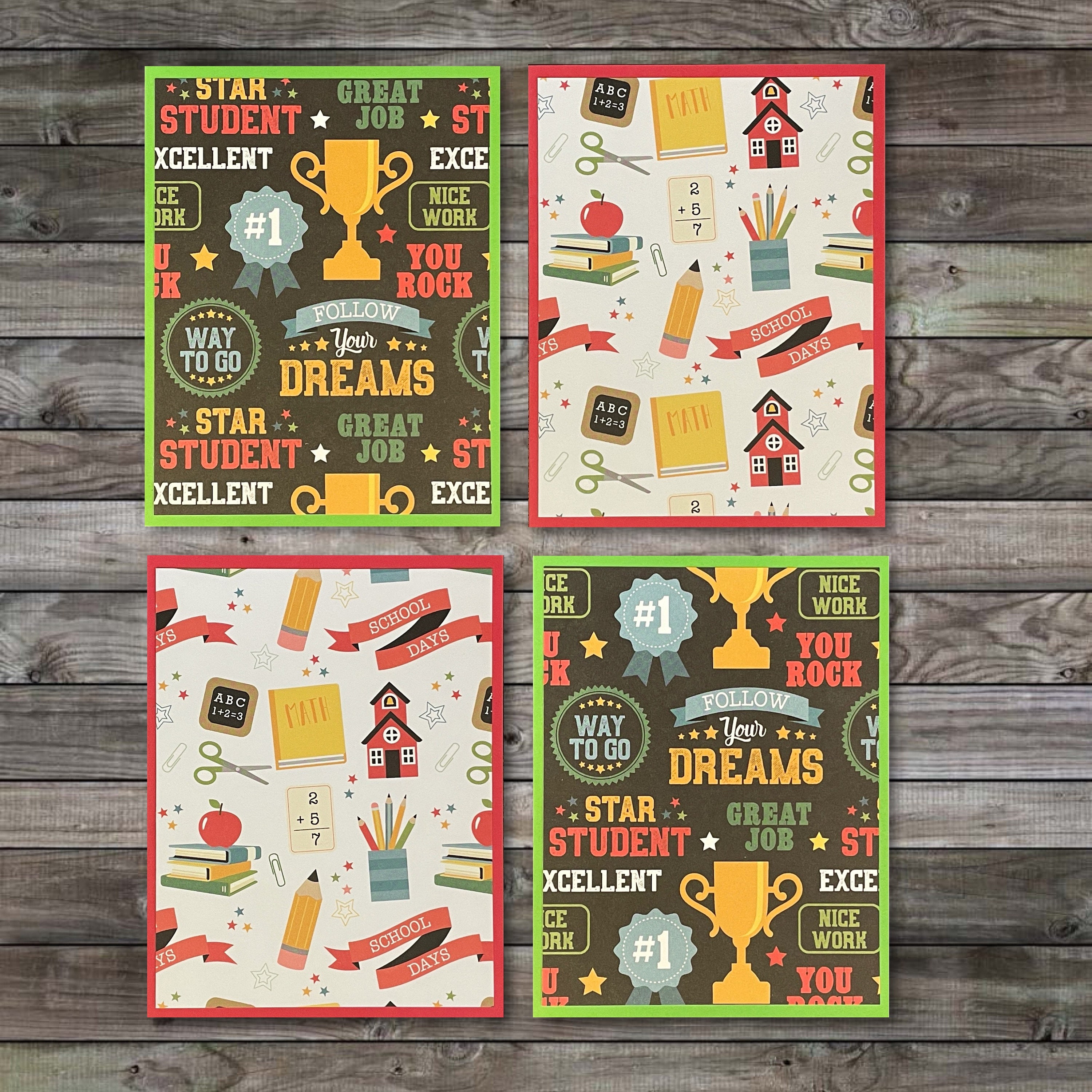 Back to School Cards Back to School Note Cards Teacher - Etsy