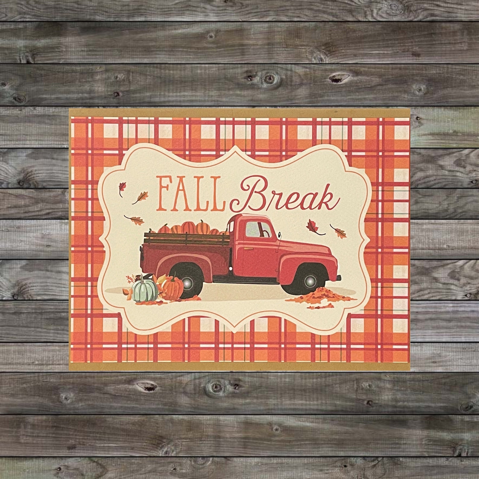 Handmade Fall Note Cards: Autumn & Thanksgiving Greetings - Etsy