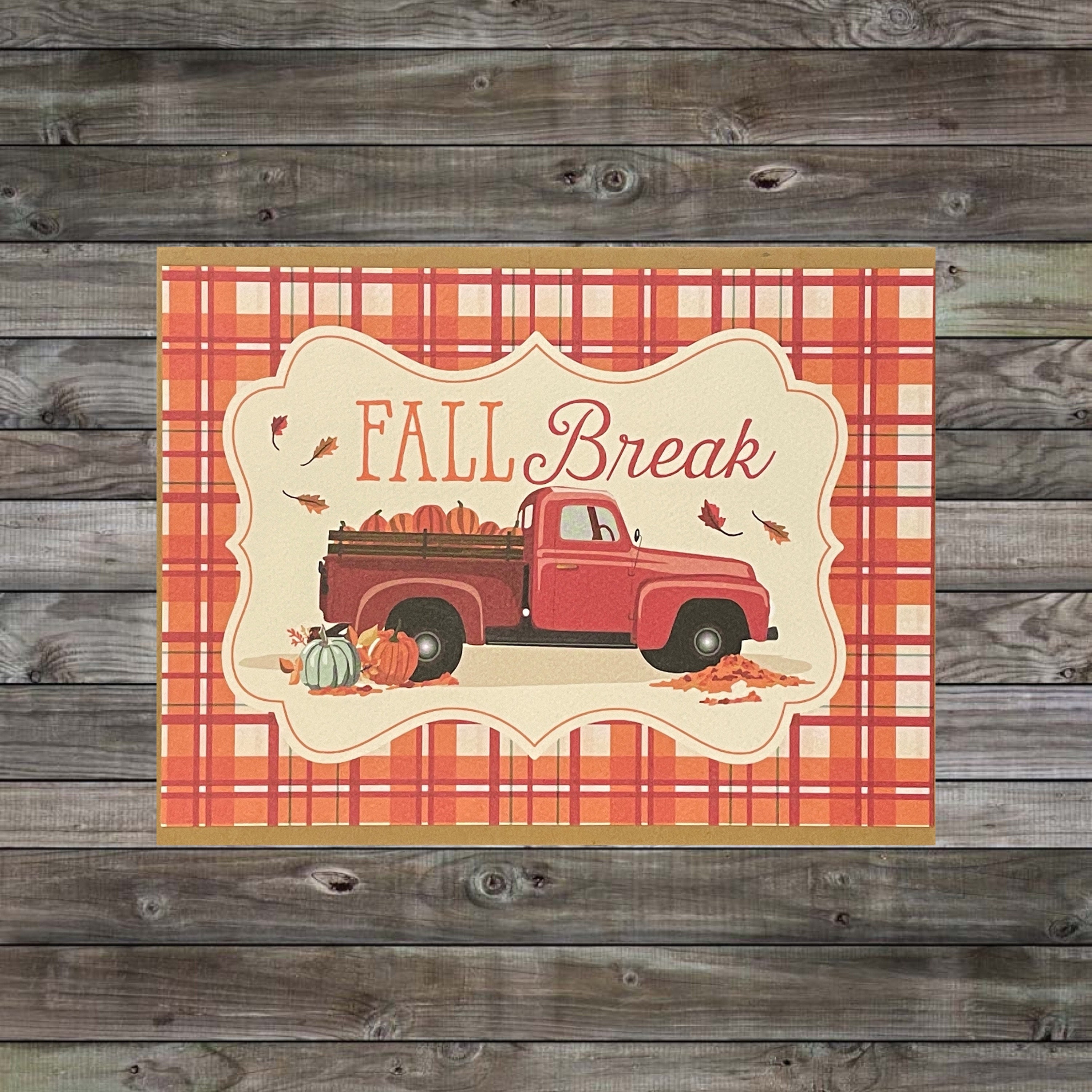 Handmade Fall Note Cards: Autumn & Thanksgiving Greetings - Etsy