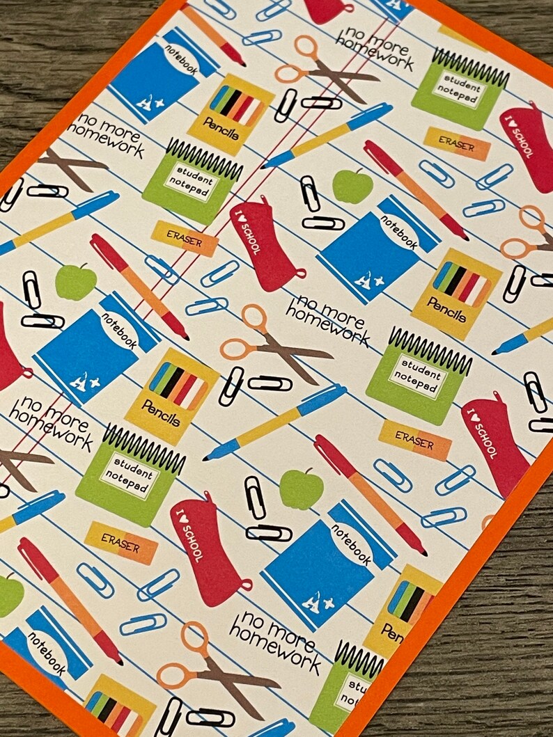 Back to School Cards Back to School Note Cards Teacher - Etsy