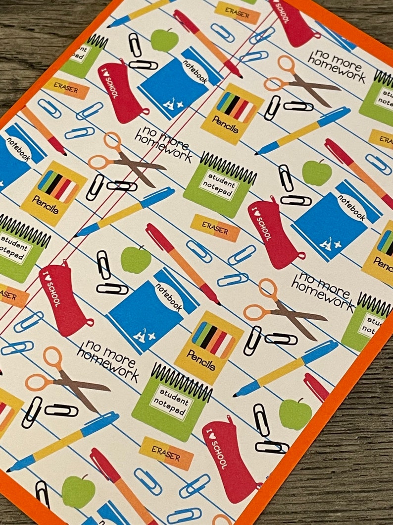 Back to School Cards Back to School Note Cards Teacher - Etsy