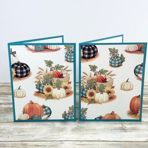 Fall Note Cards, Fall Cards, Fall Stationery, Autumn Cards, Truck Cards ...