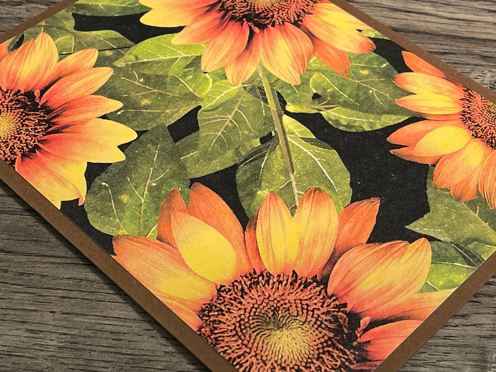 Sunflower Cards Flower Note Cards Floral Cards Note Cards - Etsy
