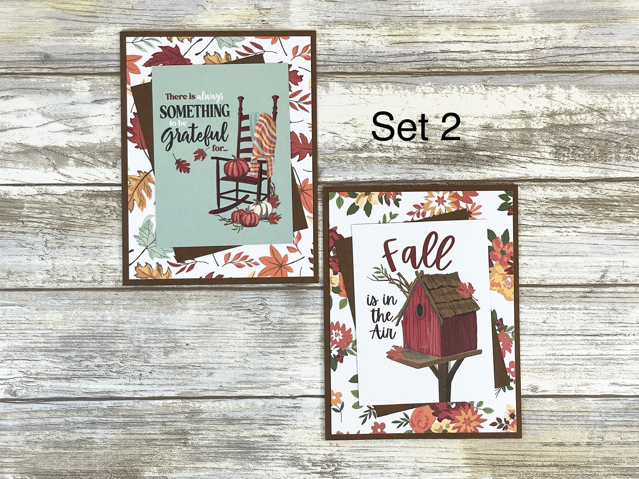 Fall Note Cards, Autumn Greeting Cards, Fall Greeting Cards ...