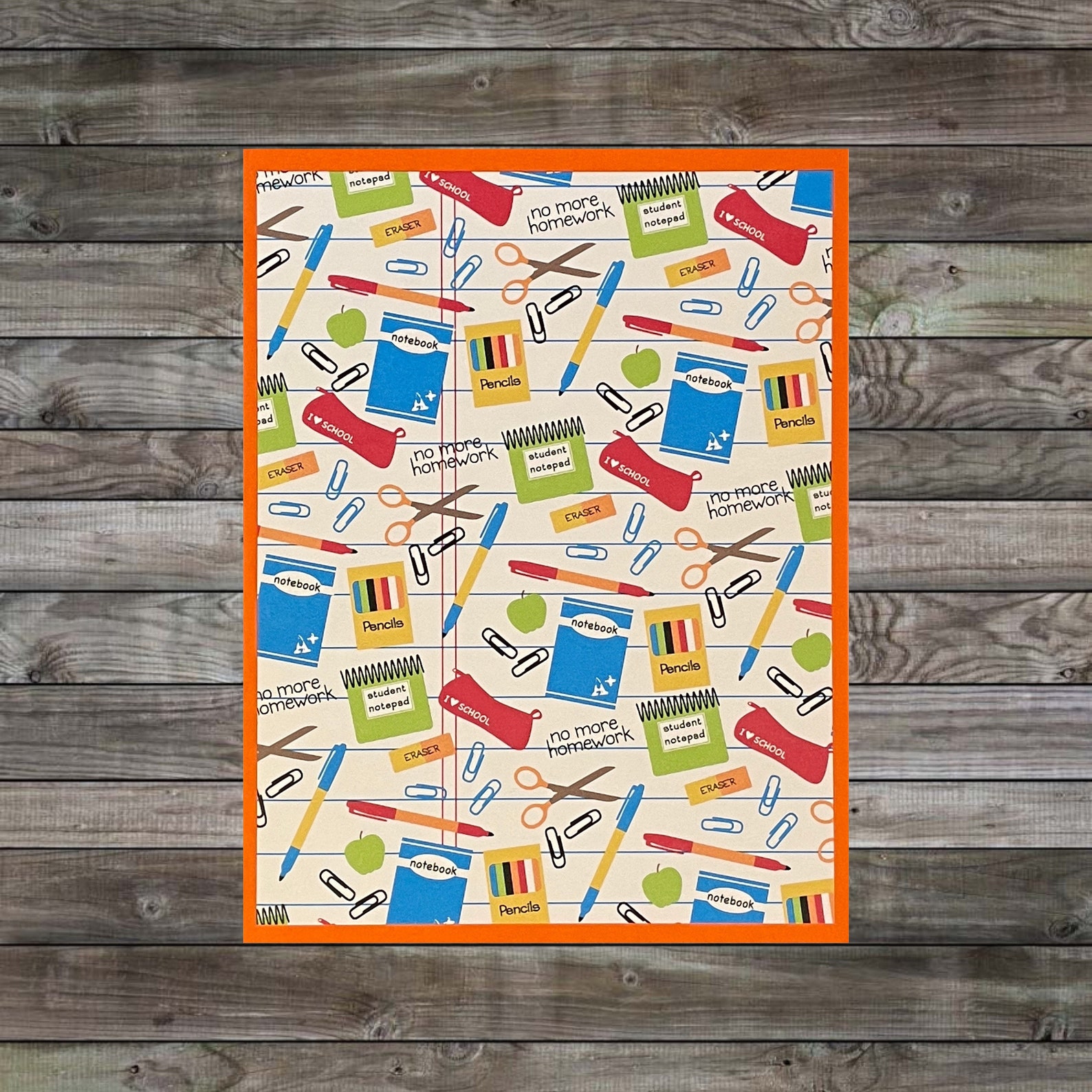 Back to School Cards, Back to School Note Cards, Teacher Appreciation ...