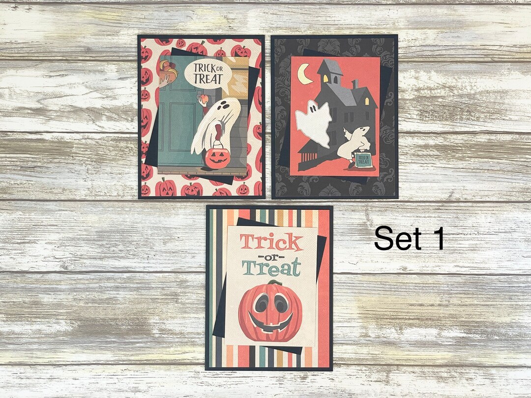 Halloween Greeting Cards, Halloween Cards for Kids, Halloween Note ...