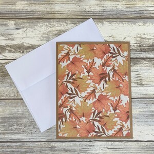 Fall Note Cards, Fall Cards, Fall Stationery, Autumn Cards ...